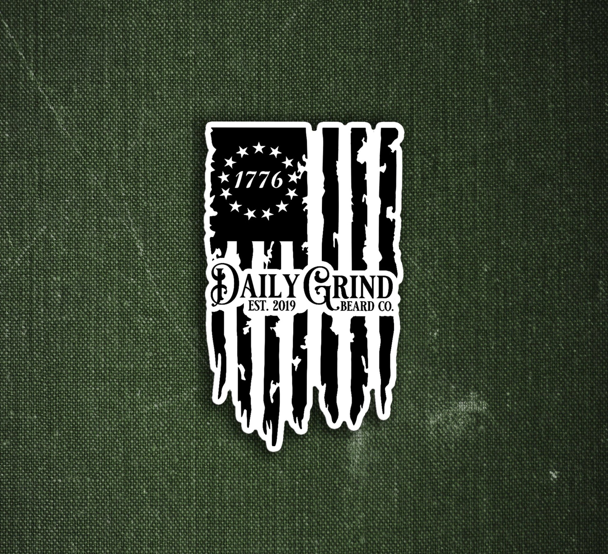 2.5 inch 1776 Sticker - Daily Grind